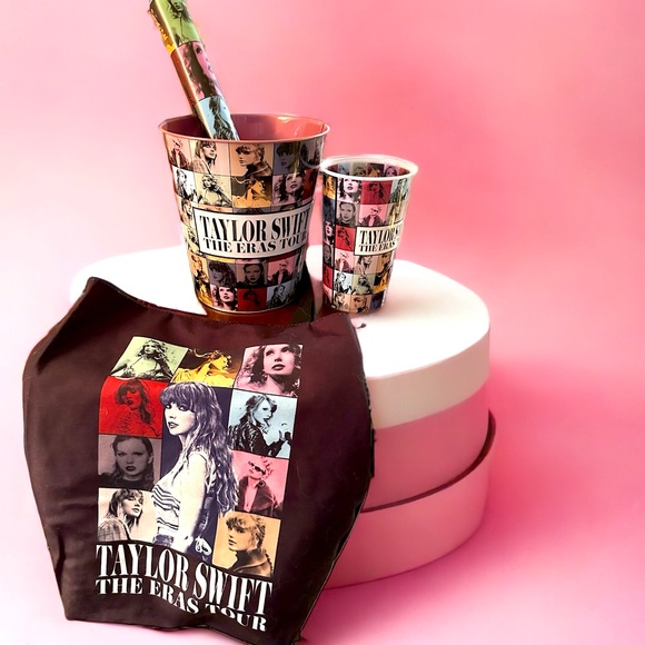 Taylor Swift AMC | Bags | Taylor Swift Eras Tour Amc Merch Metal Bucket ...